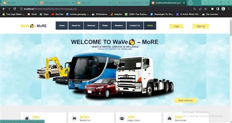 Online Vehicle Rental System Pure Phphtmlcssxampmysql With Source Code