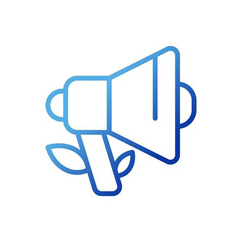 Organic Marketing Pixel Perfect Gradient Linear Vector Icon Unpaid