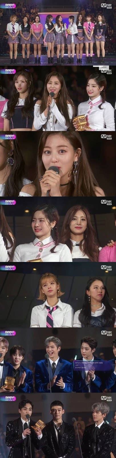 Bài Báo Mama 2017 Twice Giành Daesang 2 Cúp Wanna One Giành Giải