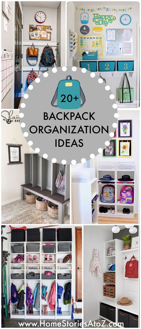 Back To School Organization How To Organize Backpacks And School Bookbags