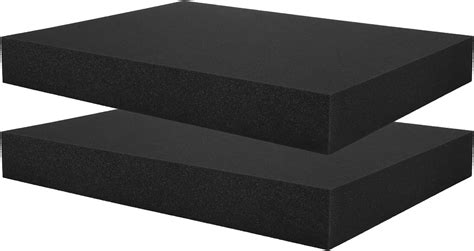 Shuess 2 Pack Cuttable Polyurethane Foam Sheets16 X 12 X 2