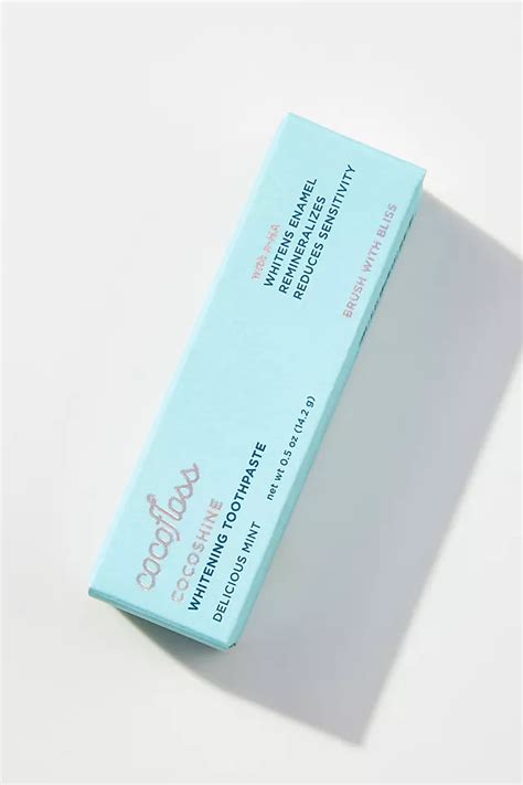 Cocofloss Cocoshine Mini Whitening Toothpaste Anthropologie