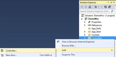 Controllers In Mvc Overview Of Controller