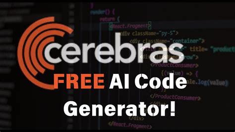 Cerebras Coder The Free Ai Tool That Generates Code In Seconds 🚀 Web