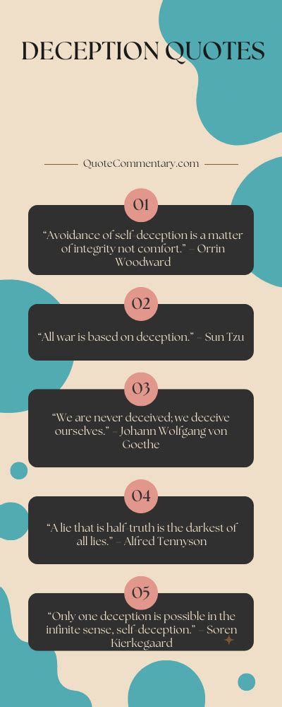50 Deception Quotes Their Meaningsexplanations