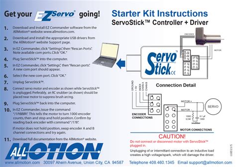 E Motionsupply SERVOSTICKSK