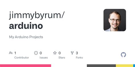 Github Jimmybyrum Arduino My Arduino Projects