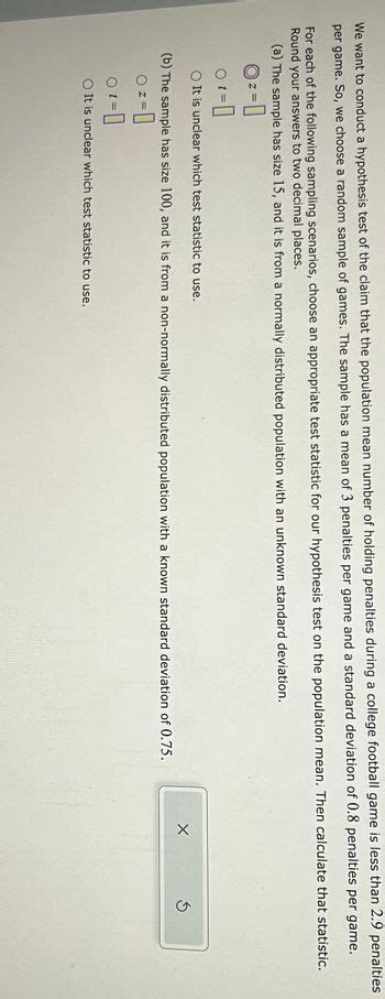 Answered We Want To Conduct A Hypothesis Test Of The Claim That The