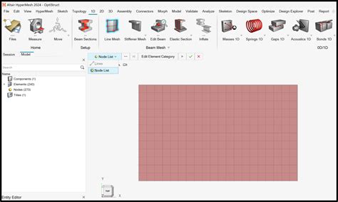 Node Path 1d Beam Element Creation — Altair Community