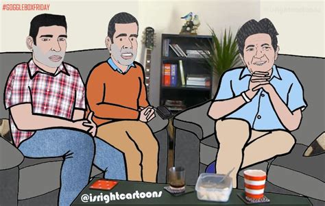 Basit Umar And Sid From Gogglebox Tv Shows Cartoon Shows