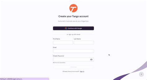 Tango UI UX Design SaaS Application Design Saas Ui