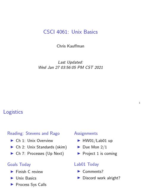 02 Unix Basics Pdf Text File Computer File