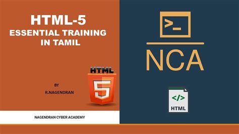 Learn Html5 In Tamil Introduction To The Course 01 Html5tutorial Htmltamil Youtube
