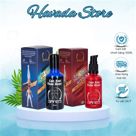 Cao Xoa Bóp Thảo Dược Giangs Giảm Đau Vai Gáy Dầu Xoa Bóp Gia Truyền Quốc Cơ Quốc Nghiệp ml