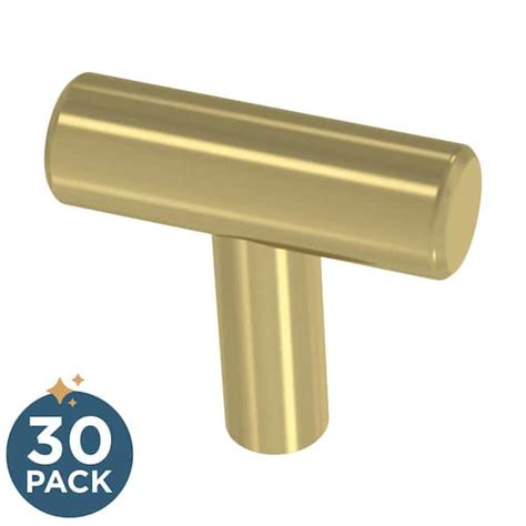 Franklin Brass 30 Pack Simple Round Bar 1 14 In 32 Mm Modern