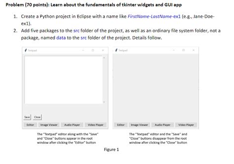 Solved Use Python And Tkinter To Create A Mock GUI Chegg