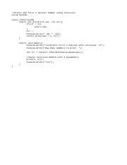 Recursion Cs Prints The First N Natural Number Using Recursion Using