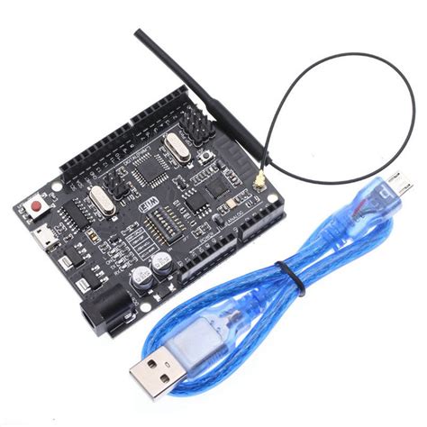 Arduino Uno R3 Compatible With Esp8266 And External Antenna — Pmd Way