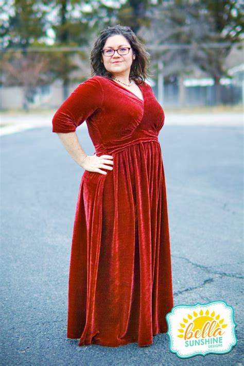 Amelia Maxi Pattern Plus Size Sundresses Plus Size Pdf Etsy