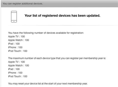 Ios How To Remove Device From Apple Developer Account While Resetting Device List Stack Overflow