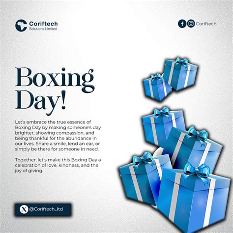 Coriftech Solutions On Linkedin Boxingday