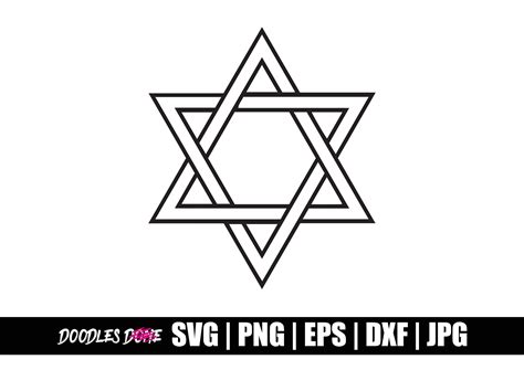 Printable Star Of David Template Gerald Printable