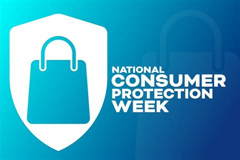 National Consumer Protection Week Royalty Free Vector Image