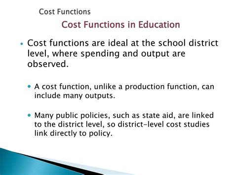 Ppt Cost Functions Powerpoint Presentation Free Download Id 6759619