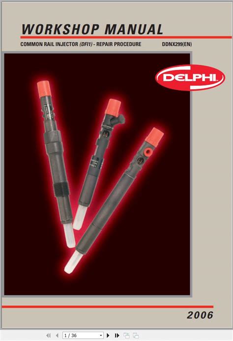 Delphi Common Rail System Workshop Manual