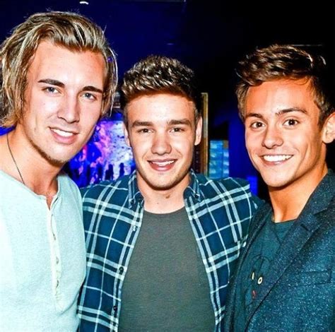 Liam Payne With Andy Samuels And Tom Daley This Picture Is Perfection