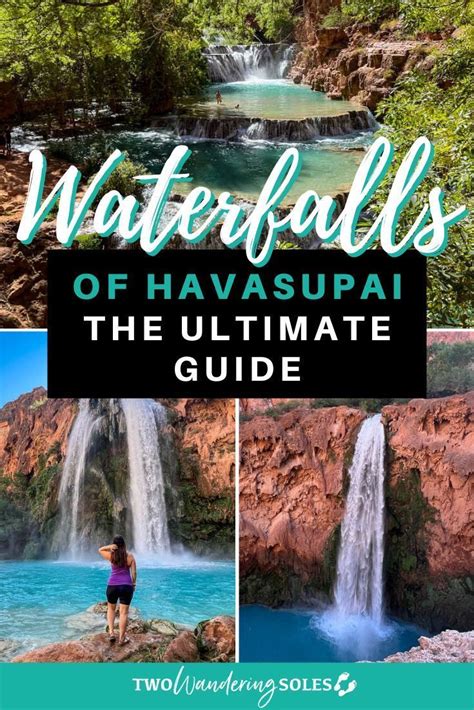 5 Amazing Waterfalls Of Havasupai Map Two Wandering Soles Havasu