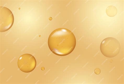 Premium Vector Realistic Molecules Background Science Illustration Of A Cream Molecule