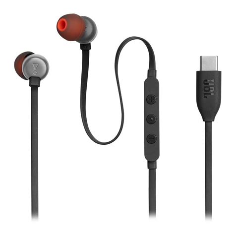 Fone De Ouvido Intra Auricular Jbl Tune C Preto Jblt Cblk Pichau