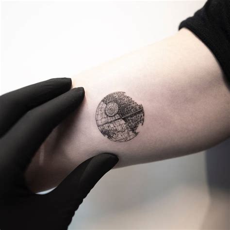 Simple Death Star Tattoos Rochesterflowerbb8 Just Teejays Blog
