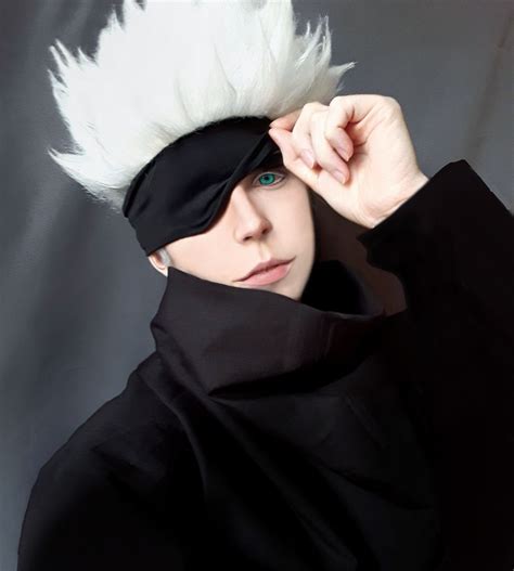 Jujutsu Kaisen Gojo Satoru Black Green Cosplay Glasses Takerlama In