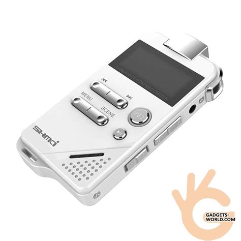 Професійний PCM HD цифровий стерео диктофон Shmci D30, 16 Гб, 3 ...