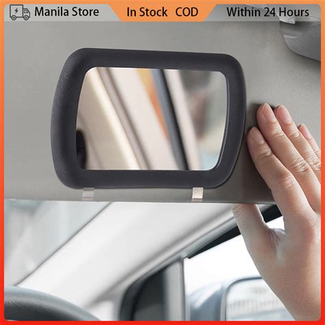 Car Sun Visor Mirror Auto Interior Vanity Mirror Co Driver Makeup