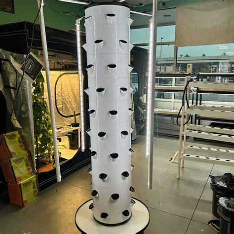 Hydroponic Garden Tower Growing System 60 Pots Garden Tower Kit