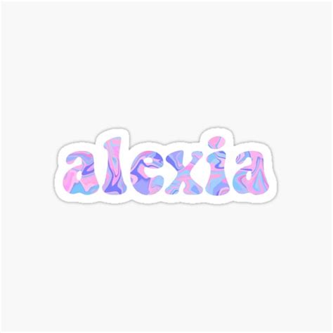Alexia Name Gifts Merchandise Redbubble