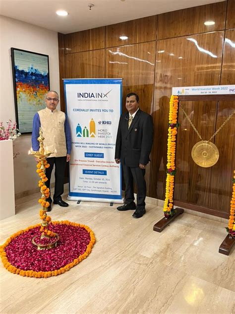 India INX Celebrates World Investor Week Business Gujarat News