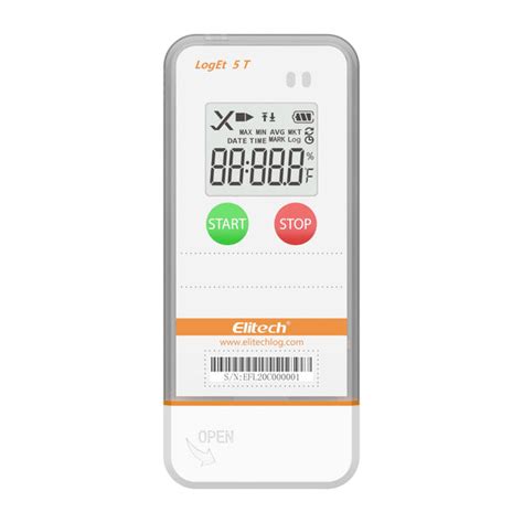 Elitech Usb Digital Temperature Data Logger Reusable Recorder Loget58
