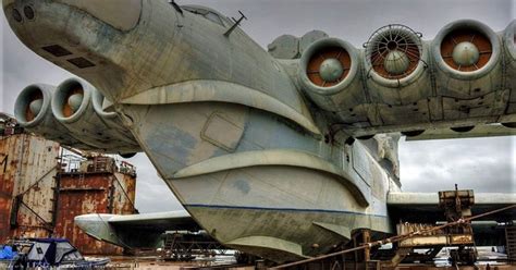 Ekranoplans The Unreal Russian Jet Monster Of The Caspian Sea War