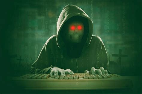 Premium Photo Hacking And Internet Security Concept Hacker In Hoody