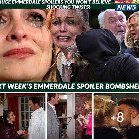 Update - 😱😱14 MUST-SEE Emmerdale Spoilers for Next Week – Drama ...