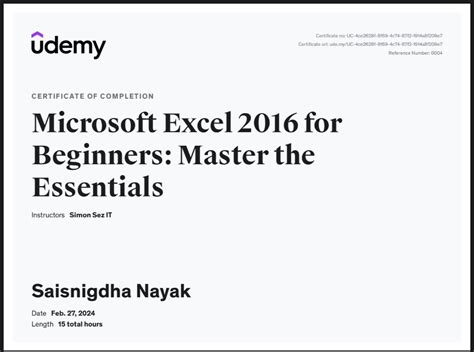 Saisnigdha Nayak On Linkedin Excelskills