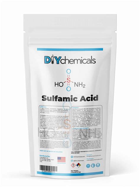 Sulfamic Acid Descaling And Cleaning And Polishing Diy Chemicals