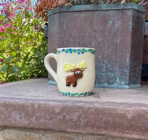Moose Mug Etsy