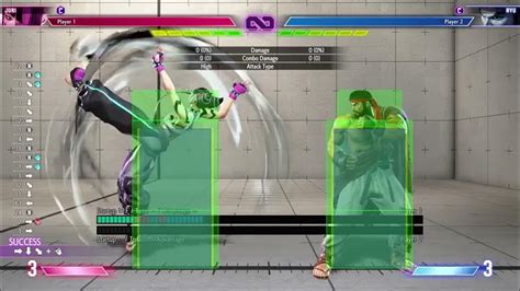 Sf6 All Of Juris Hitboxes At 50 Speed Youtube