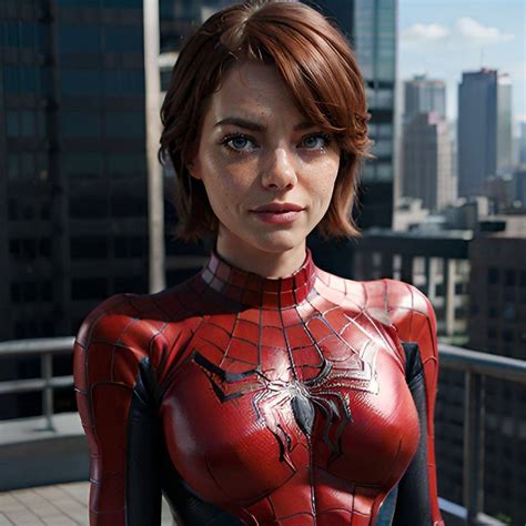 Emma Stone Spider Girl6 By Amjadbear On Deviantart