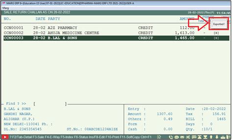 How To Export Selected Sale Return Challan Entry In Excel Format In